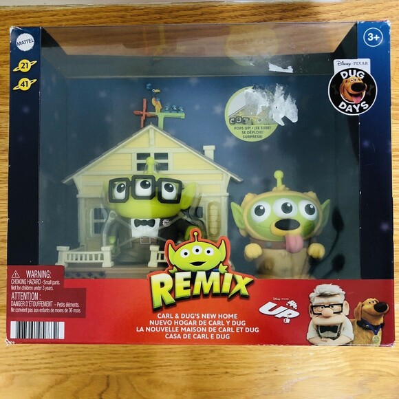 Disney | Toys | Disney Pixar Alien Remix Carl Dugs New Home Playset ...
